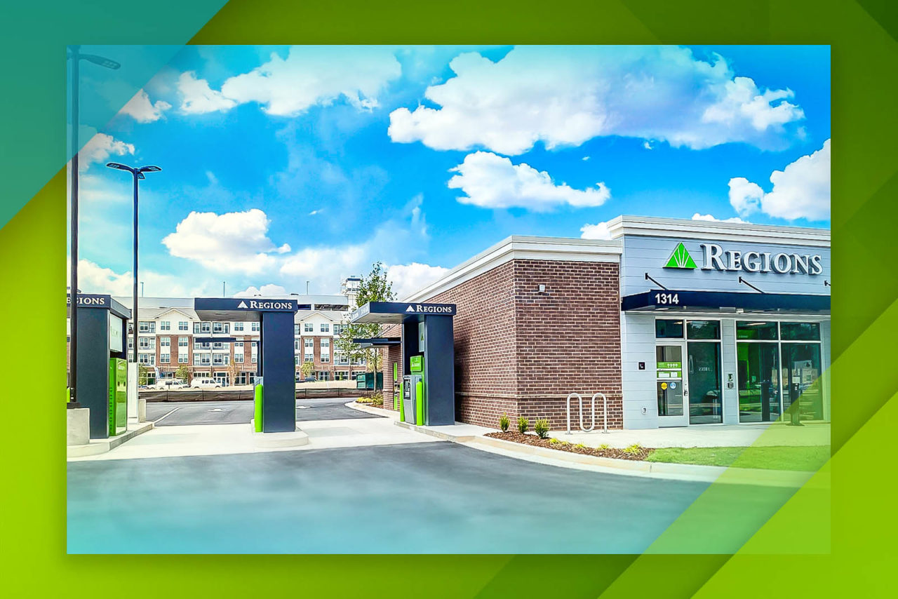 Regions Bank Opens Modern Metro Atlanta Branch