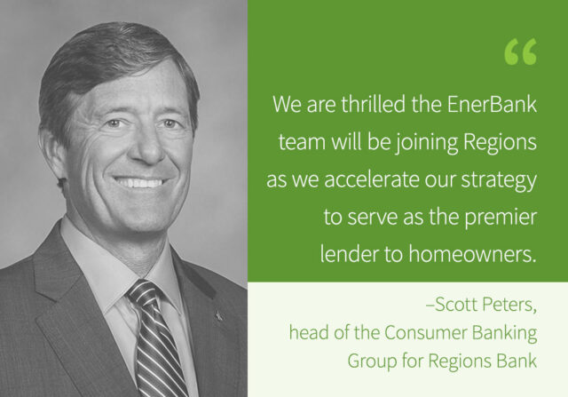 Regions to Acquire Home Improvement Lender EnerBank USA