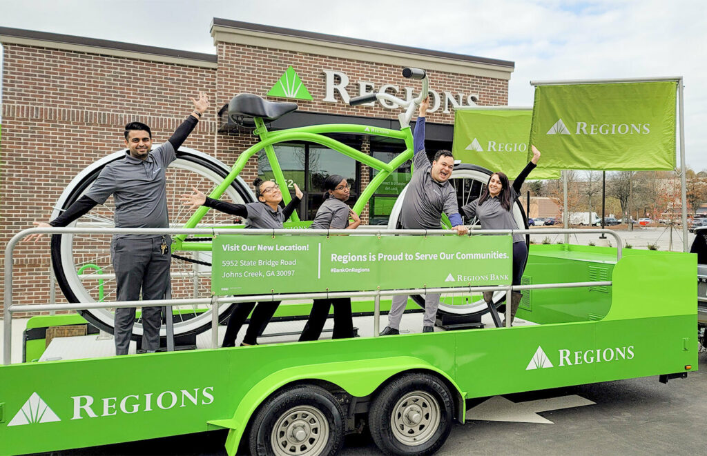 Regions Bank Opens Modern Branch in Johns Creek