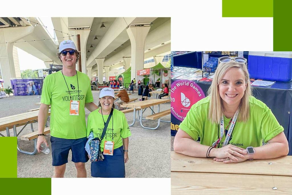 Regions Volunteers: The Face of The World Games Plaza