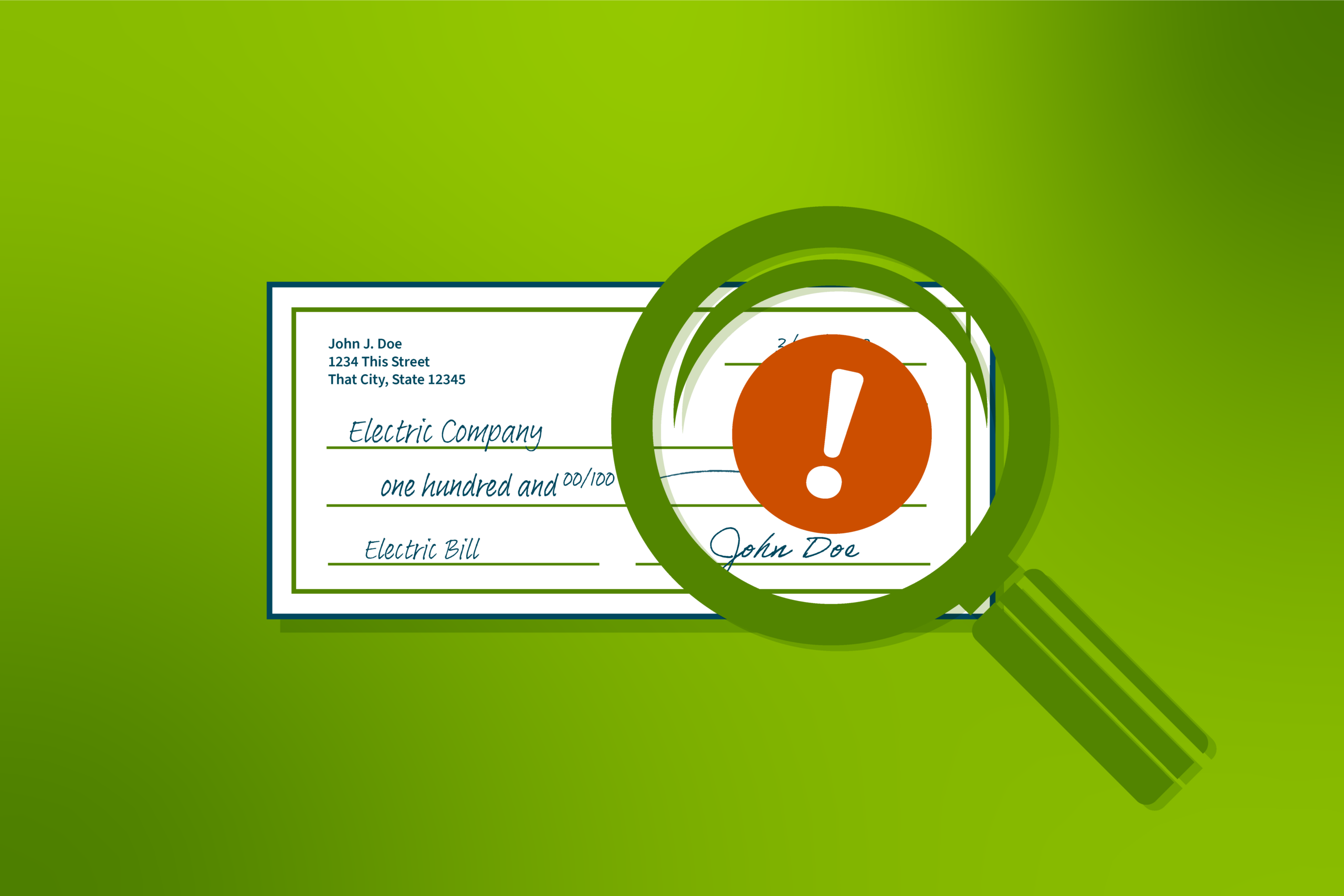 Check Fraud - Forget and Fall Victim