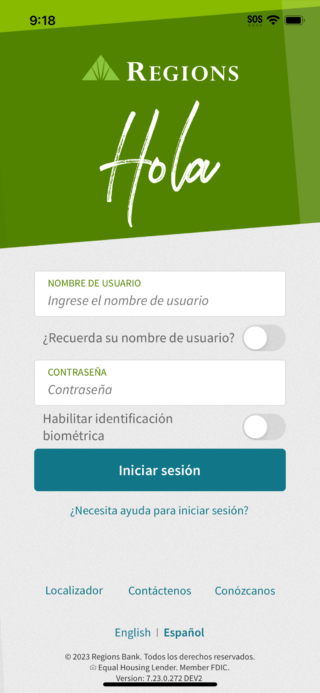 Regions Mobile App Now Available in Spanish