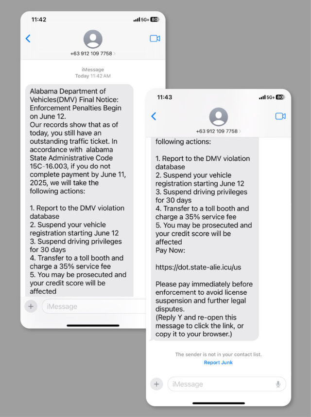 DMV Text Scams: A License to Steal - Doing More Today